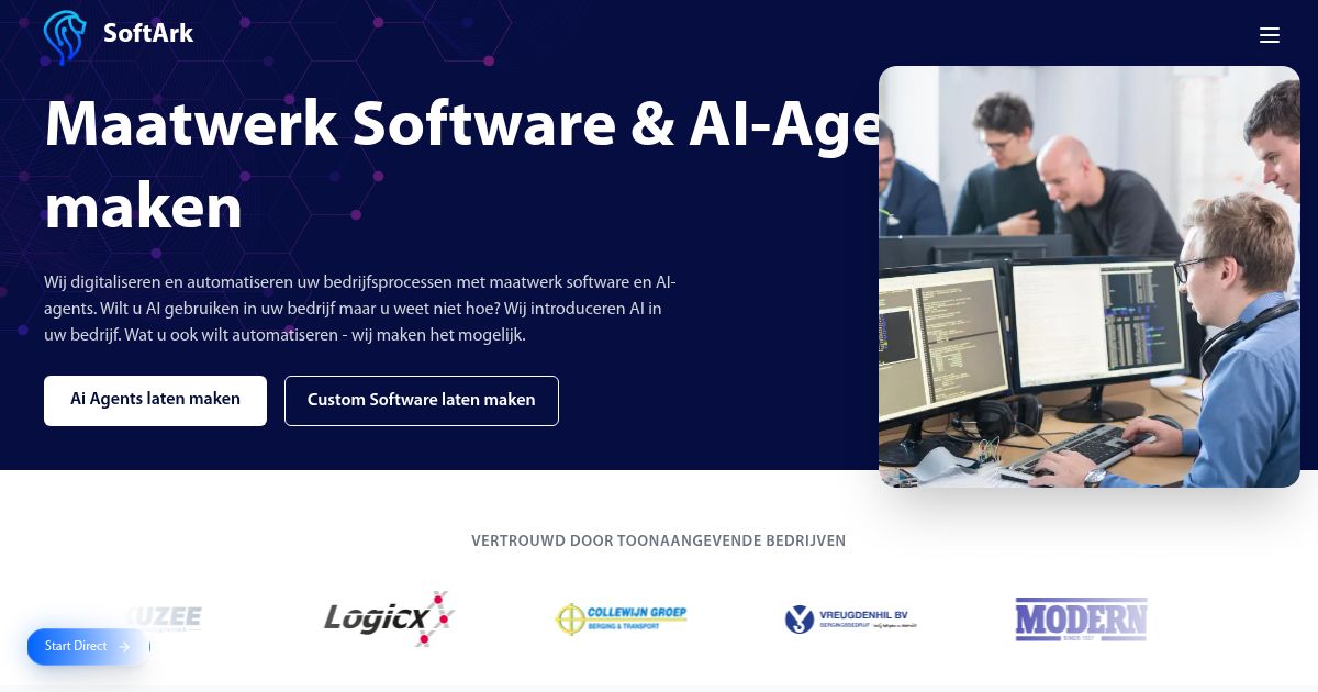 SoftArk Automatisering | Maatwerk Software & AI Agents